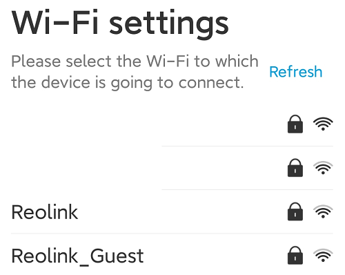 Reolink Camera Setup